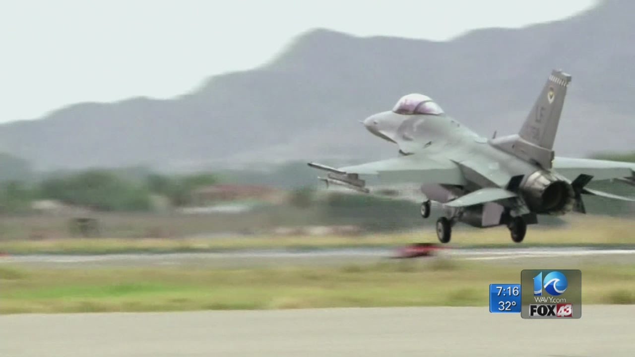 Deadly F-16 crash in Arizona - YouTube