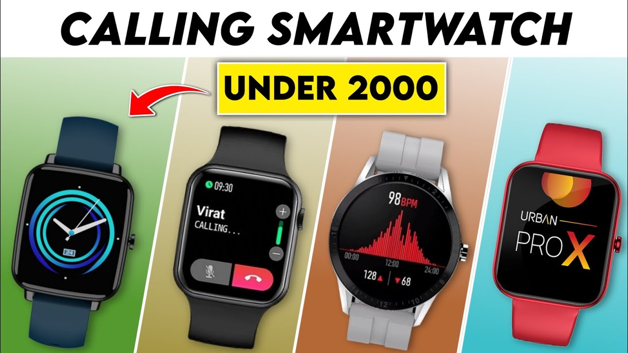 4 Best Budget Calling Smartwatch Under 2000 *Apple Ultra Watch* | Best ...
