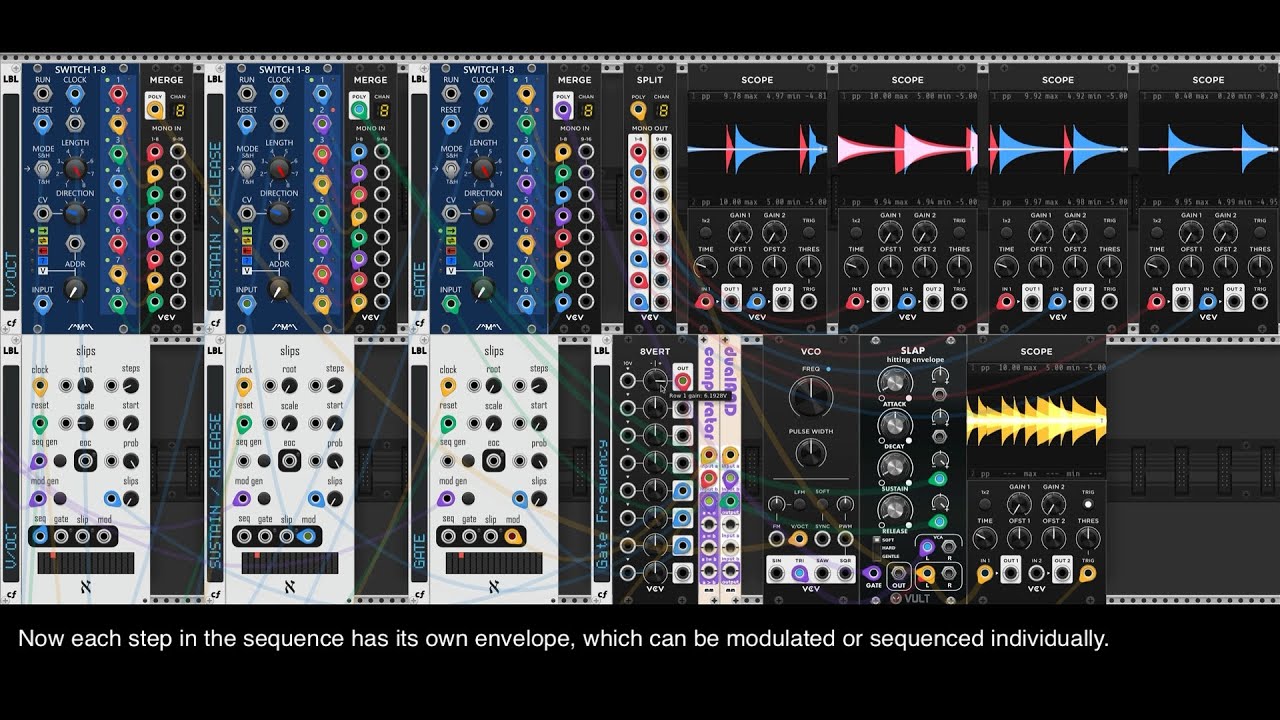 Improving Monophonic Sequencing in VCV Rack - YouTube