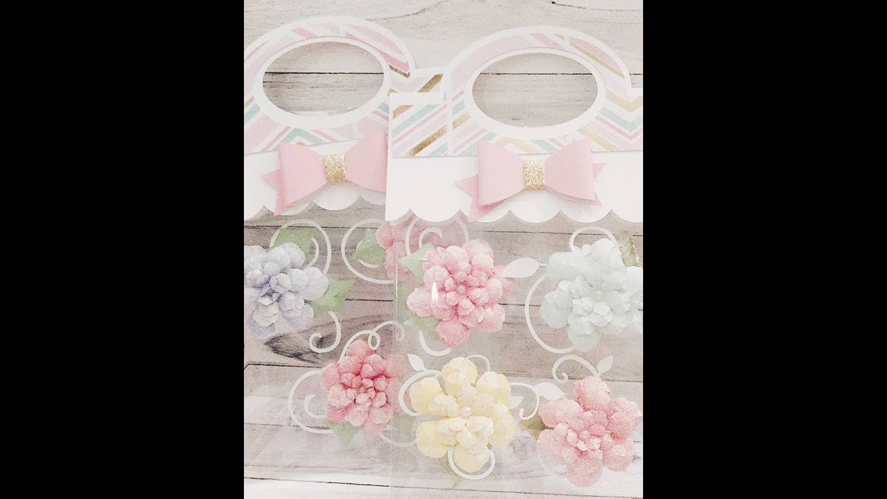 {EMBOSSED FLOWER TUTORIAL} HEART FELT CREATIONS ~ ARIANNA BLOOMS - YouTube