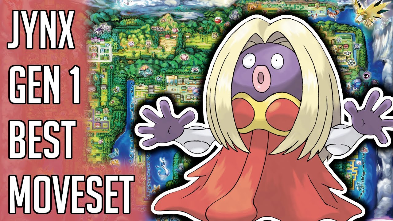 Jynx Gen 1 Best Moveset - Jynx Best Moveset Moves Pokemon Red Blue ...