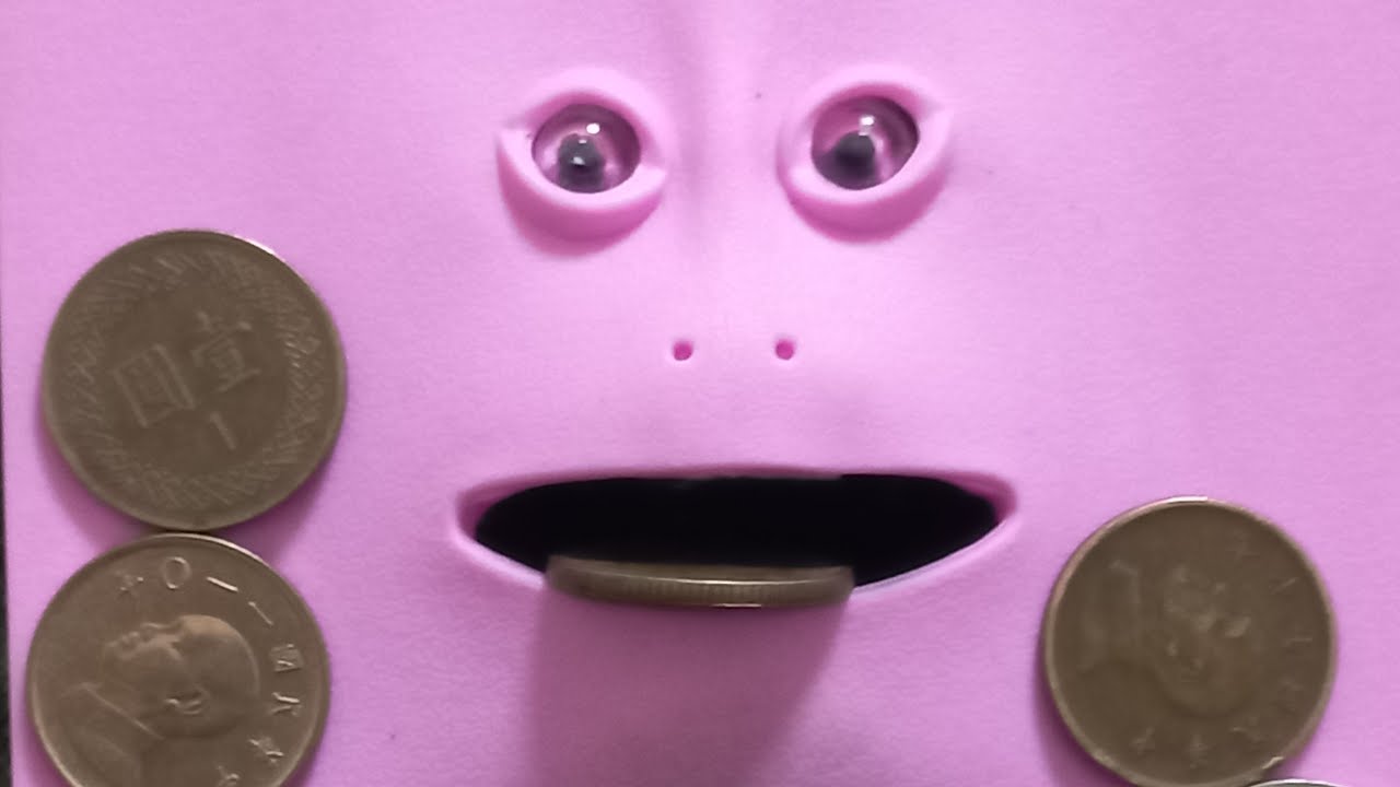 PART 24 #TRENDING PINK FACE COIN BANK - YouTube