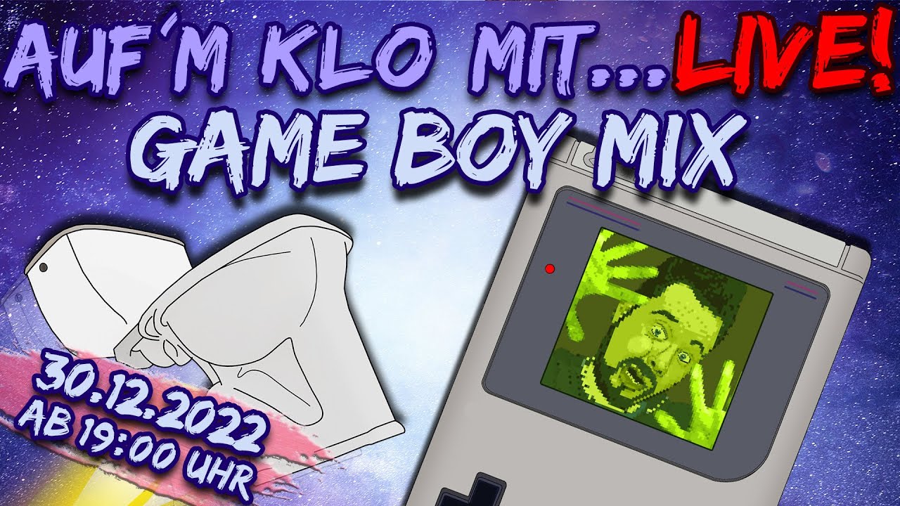 auf´m Klo mit...LIVE! Der große GameBoy Mix zum Jahresende - YouTube