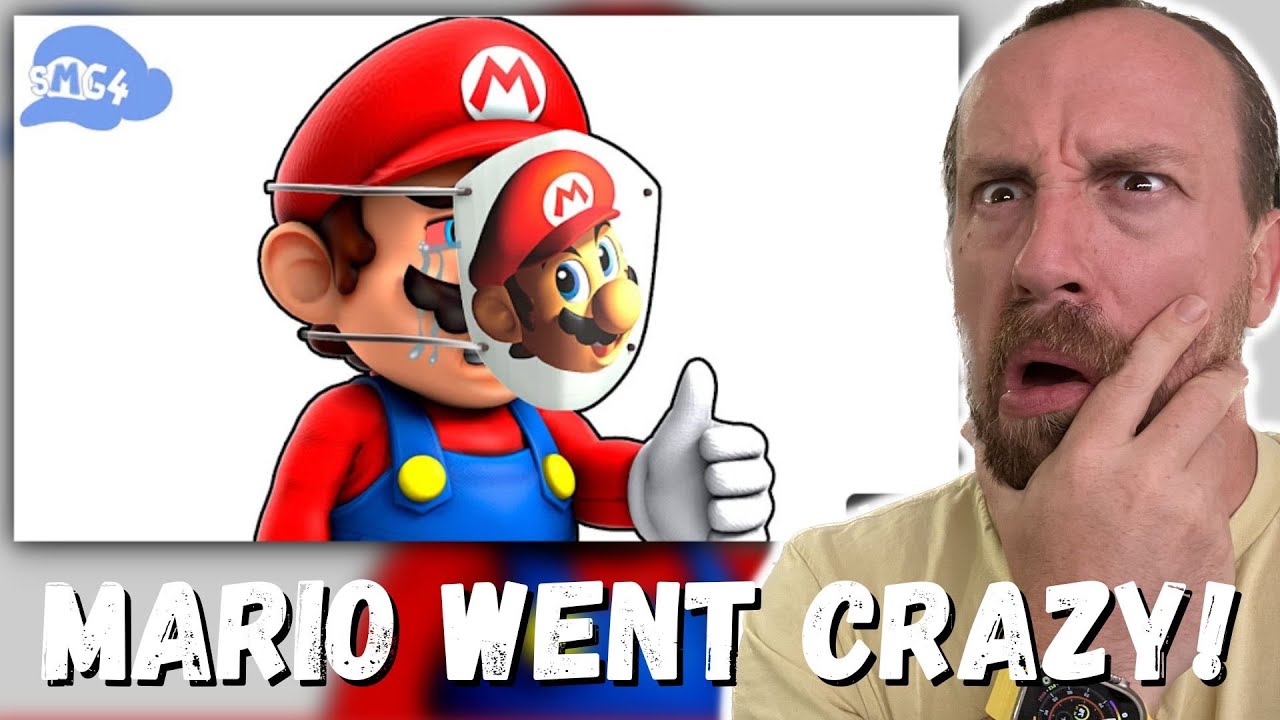 MARIO WENT CRAZY! SMG4: Mario Is Fine. (FIRST REACTION!) - YouTube