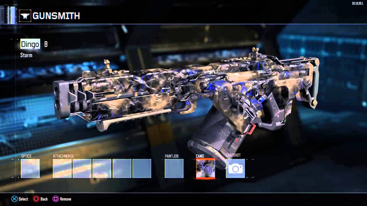Animated storm camo bo3 - YouTube