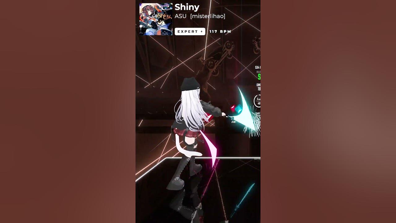 【Beat Saber】明透/ASU - Shiny(part3)#shorts#明透#asu#dancing#beatsaber#ビートセイバー - YouTube
