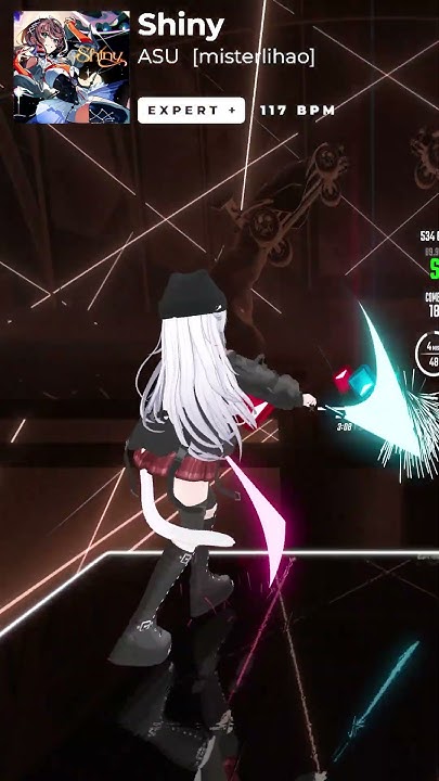【Beat Saber】明透/ASU - Shiny(part3)#shorts#明透#asu#dancing#beatsaber#ビートセイバー - YouTube