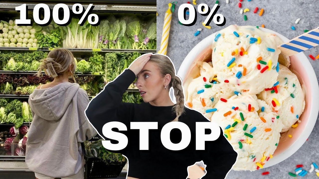 STOP Obsessing Over FOOD & WEIGHT LOSS: Toxic All Or Nothing Mindset ...