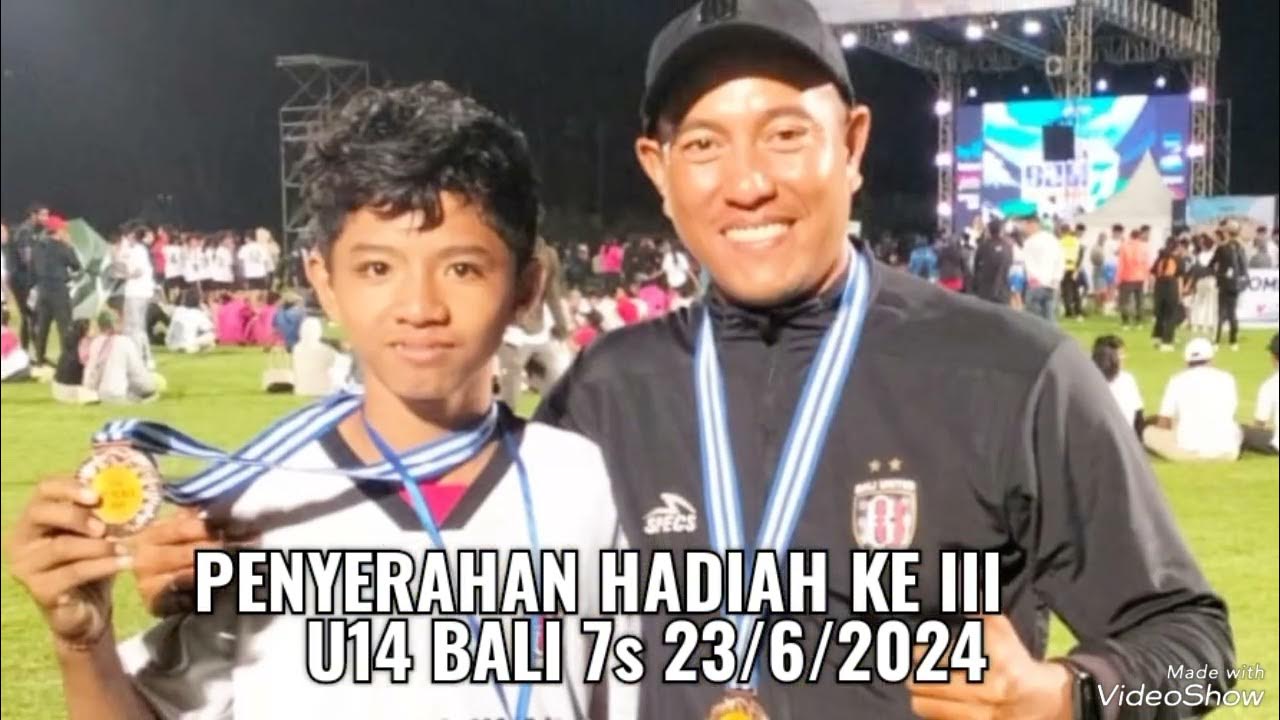 PENYERAHAN HADIAH KE III BALI 7s.2024.U14 BUFA LION. 23/6/2024 - YouTube