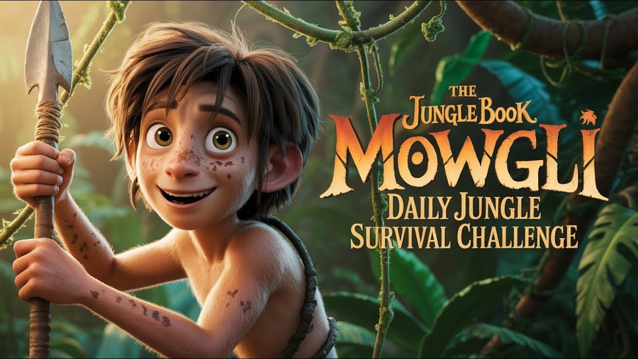Mowgli Daily Jungle Survival Challenge - The Jungle Book Cartoon ...