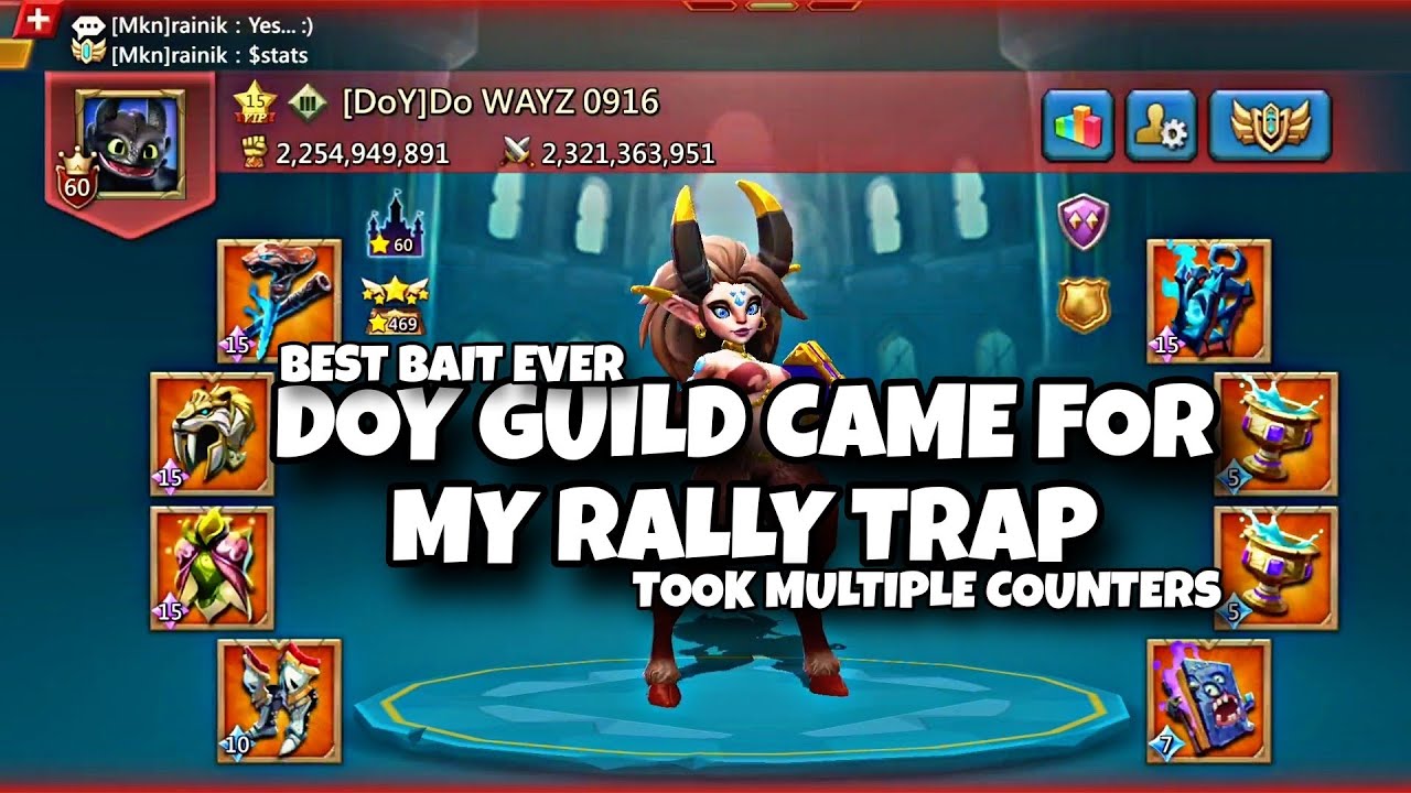 BACK TO BACK COUNTERS FROM DOY GUILD 😱😱😱| #lordsmobile # ...