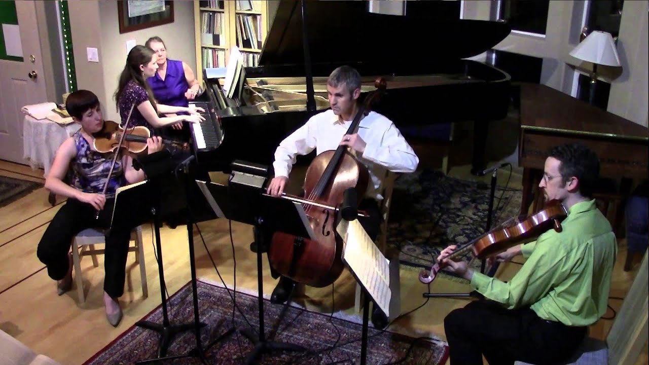 Schumann Piano Quartet E flat Major Op 47 - Cascadia Chamber Ensemble ...