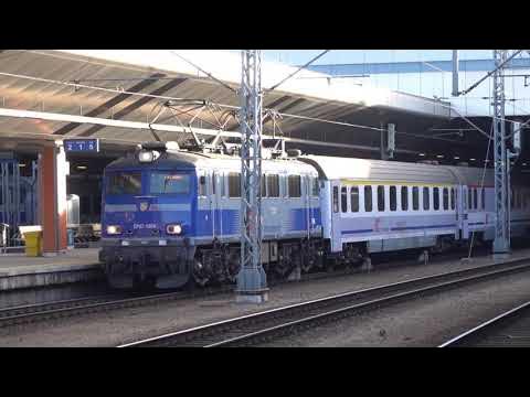 EP07-1006 Kraków Główny z pociągiemPKP InterCity "Osterwa" nr IC38102 relacji Kraków - Szczecin ...