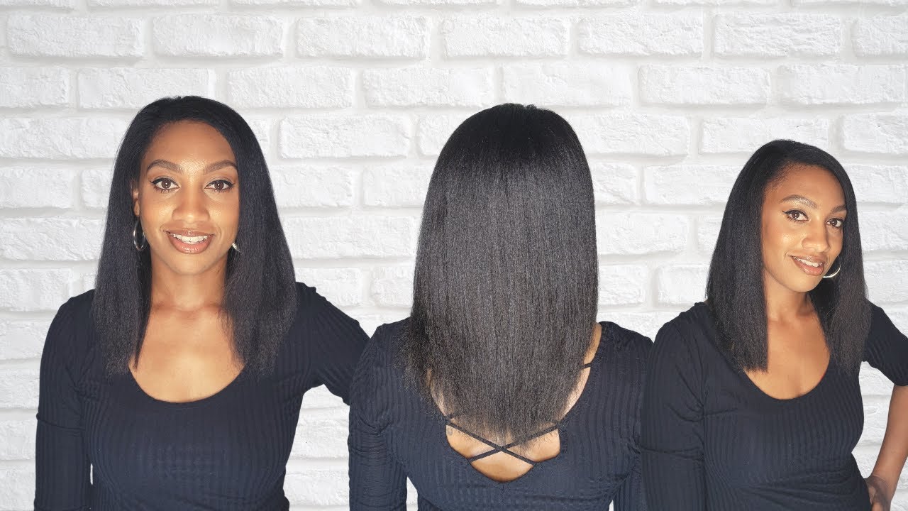 How I Silk Press My Natural Type 4 Hair at Home| No Heat Damage - YouTube