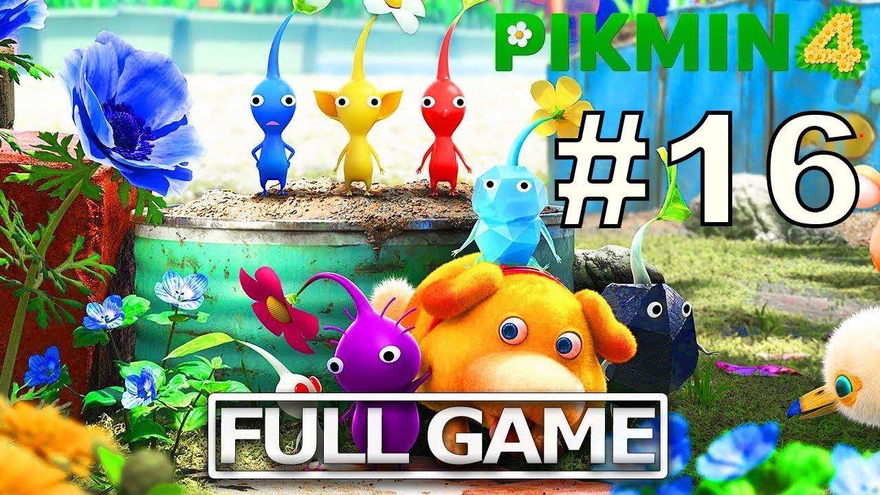 PIKMIN 4 Full Gameplay Walkthrough No Commentary Part 16 - Rescue the ...