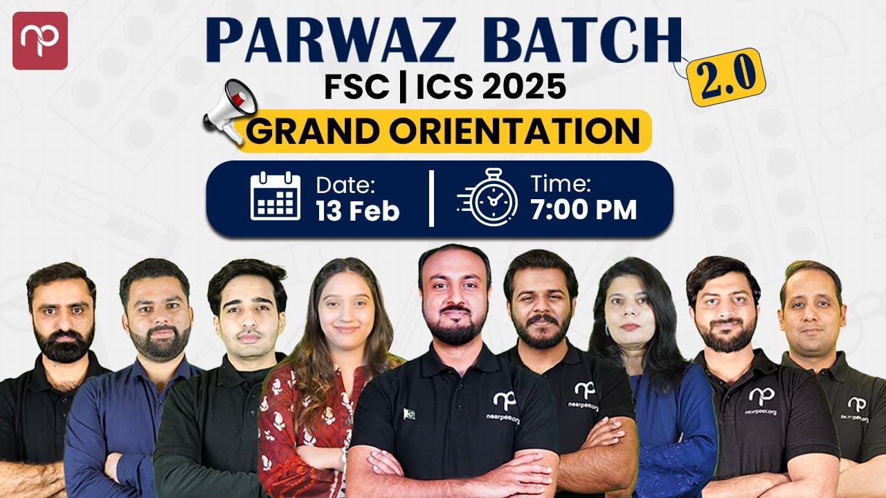 FSc/ICS Parwaaz Batch 2.0 Grand Orientation | Last 60 days roadmap | Punjab & Federal Board ...