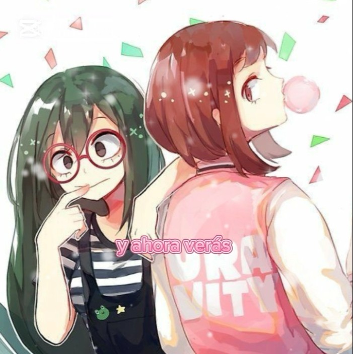 Froppy x uraraka 💚💖 aqui esta tu pedido ^^ (perdón por la tardanza ...
