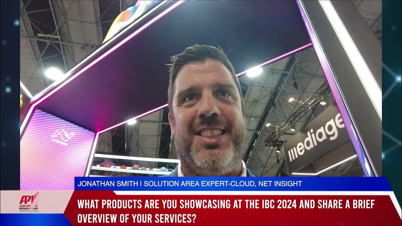 IBC 2024: Interview with Net Insight - YouTube