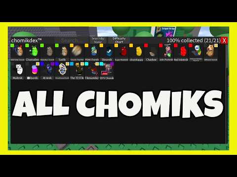 [22] FIND THE CHOMIKS CLASSIC ROBLOX EDITION How to get ALL CHOMIKS