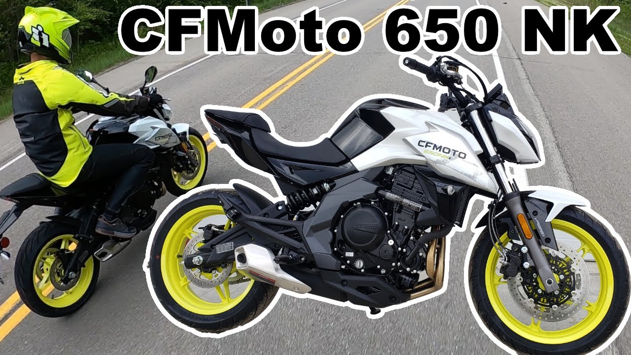 CFMoto 650 NK Motorcycle | Naked Sport Series Bike Ride & Review - YouTube