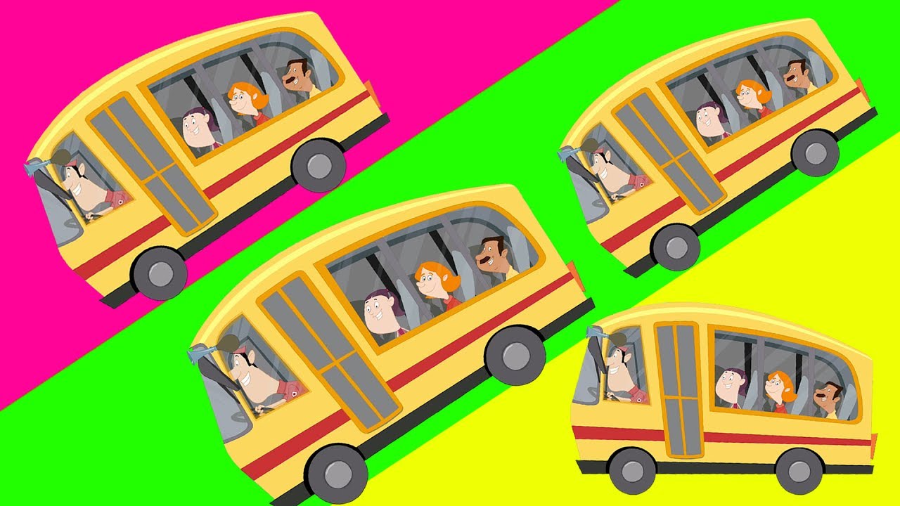 Rodas no ônibus | canções infantis | música para crianças | Wheels on ...