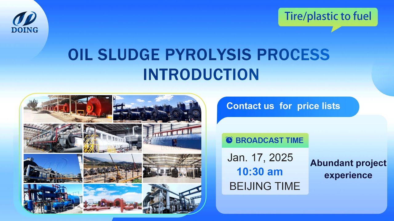Oil sludge #pyrolysis process introduction - YouTube