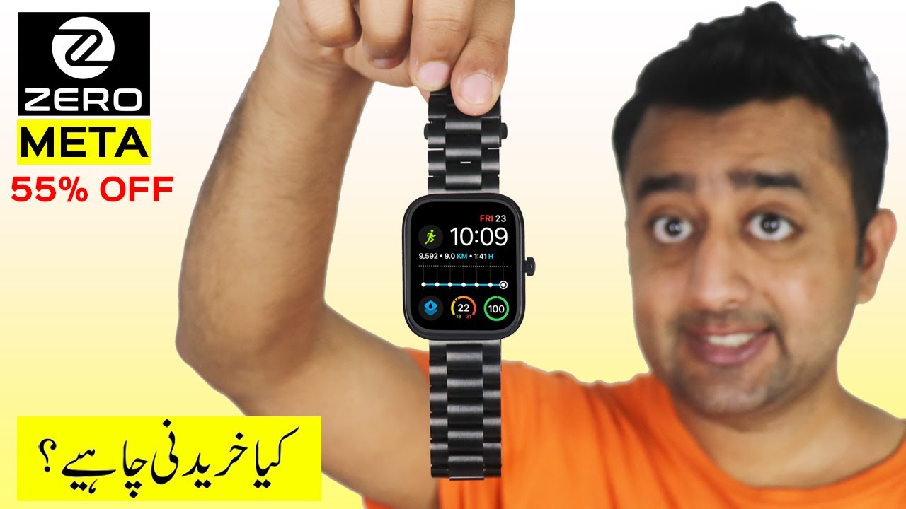 Zero Lifestyle Meta Smartwatch Unboxing & Review - BT Calling Watch ...