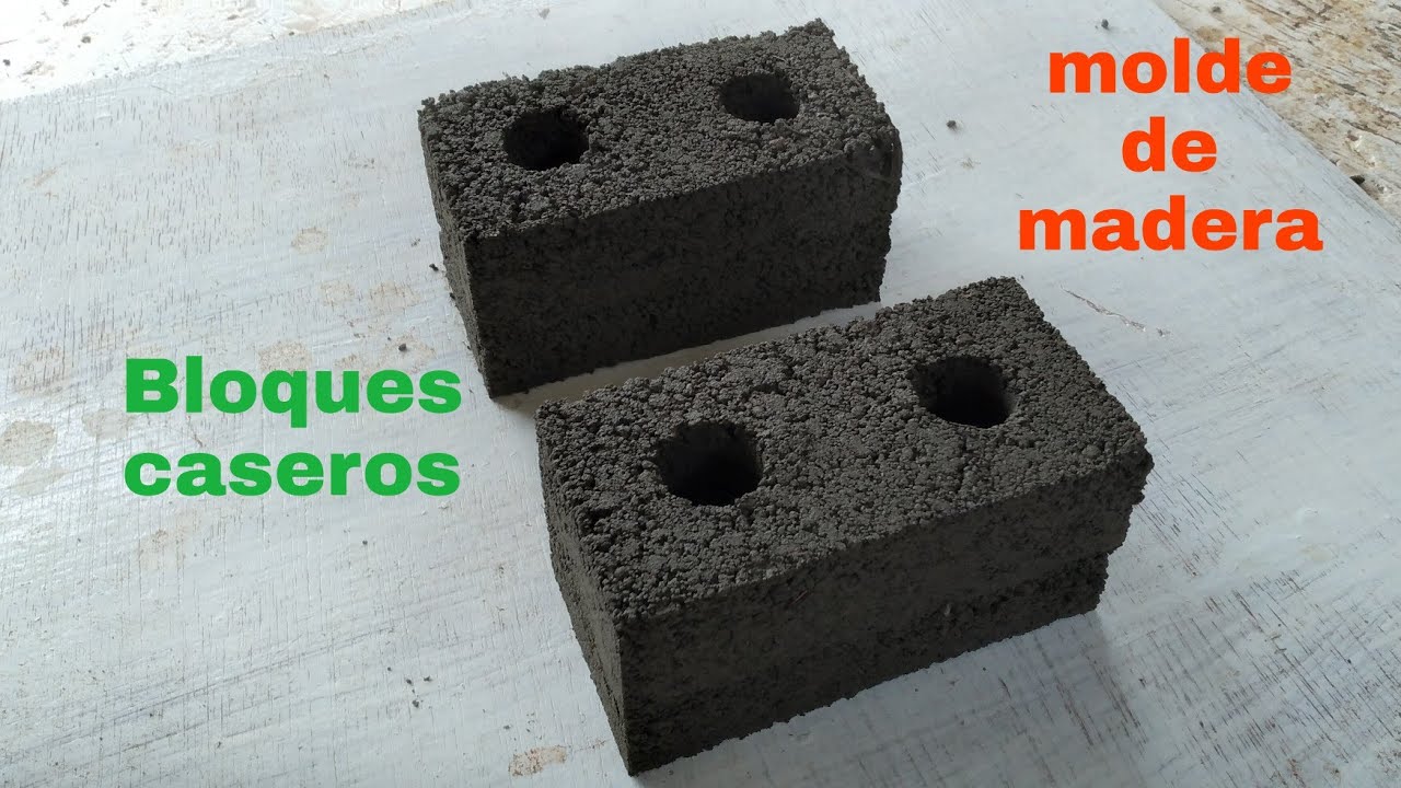 Como construir Molde para bloques caseros. - YouTube