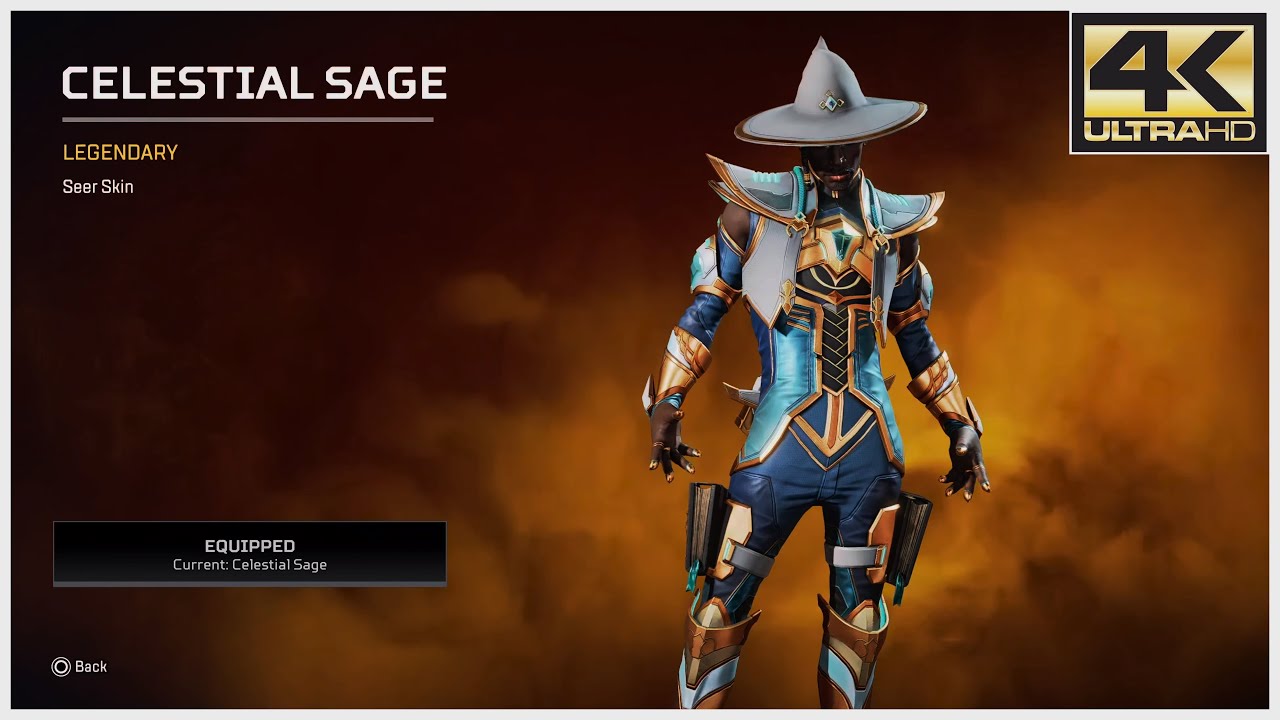 [4K HDR 60FPS] * SEER* - CELESTIAL SAGE SKIN- (SHOWCASE AND FIRST AND ...