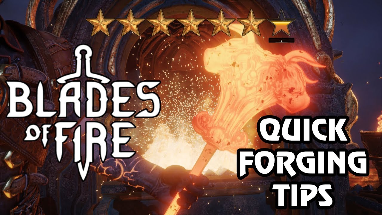 Quick Forge Tip - Blades of Fire - YouTube