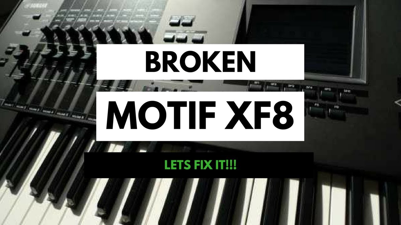 Fixing the Motif XF8 - YouTube
