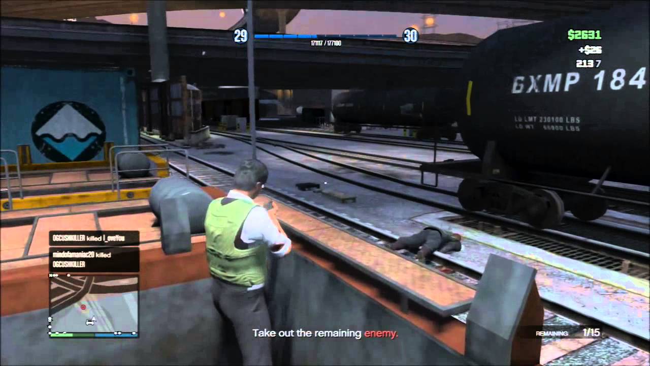 GTA V Online Gang Attack and Location - YouTube