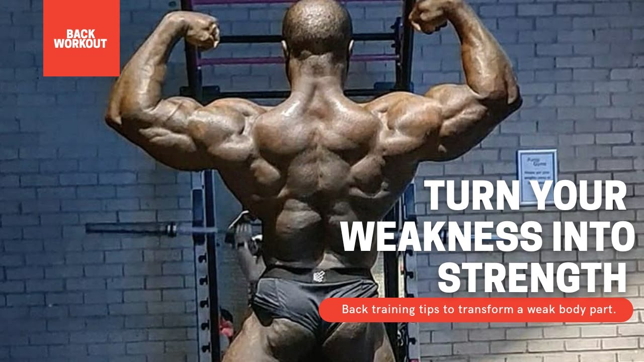 Training split for weak back | Samson Dauda - YouTube