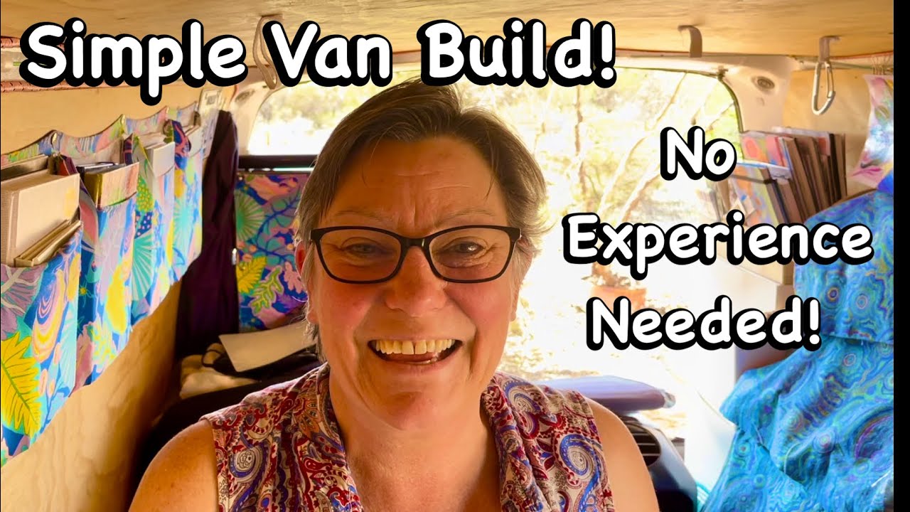Watch How This 55-year-old Built Her Own Campervan! Solo Female Van ...