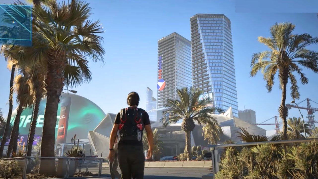 HOW BIG IS THE MAP in MindsEye? Walk Across the Map - YouTube