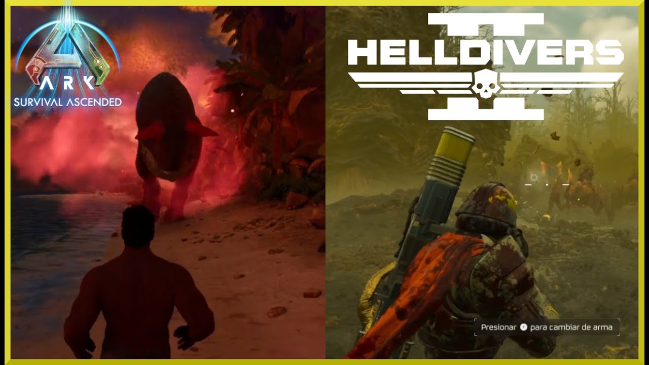 Limpiamos la base de Alphas ARK | Hell Drivers 2, se pone dura #arksurvivalascended #helldivers2 ...