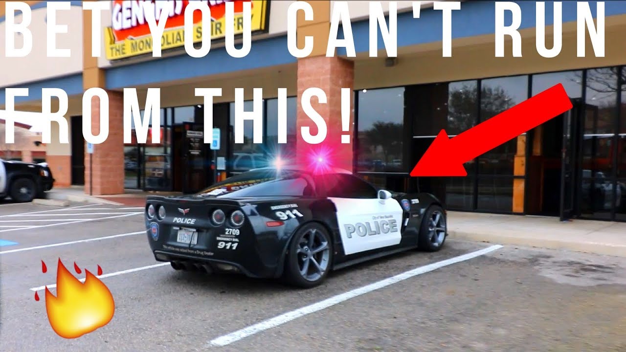 C6 CORVETTE POLICE CAR! - YouTube