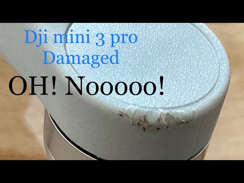 Dji mini 3 pro damaged permanently - YouTube