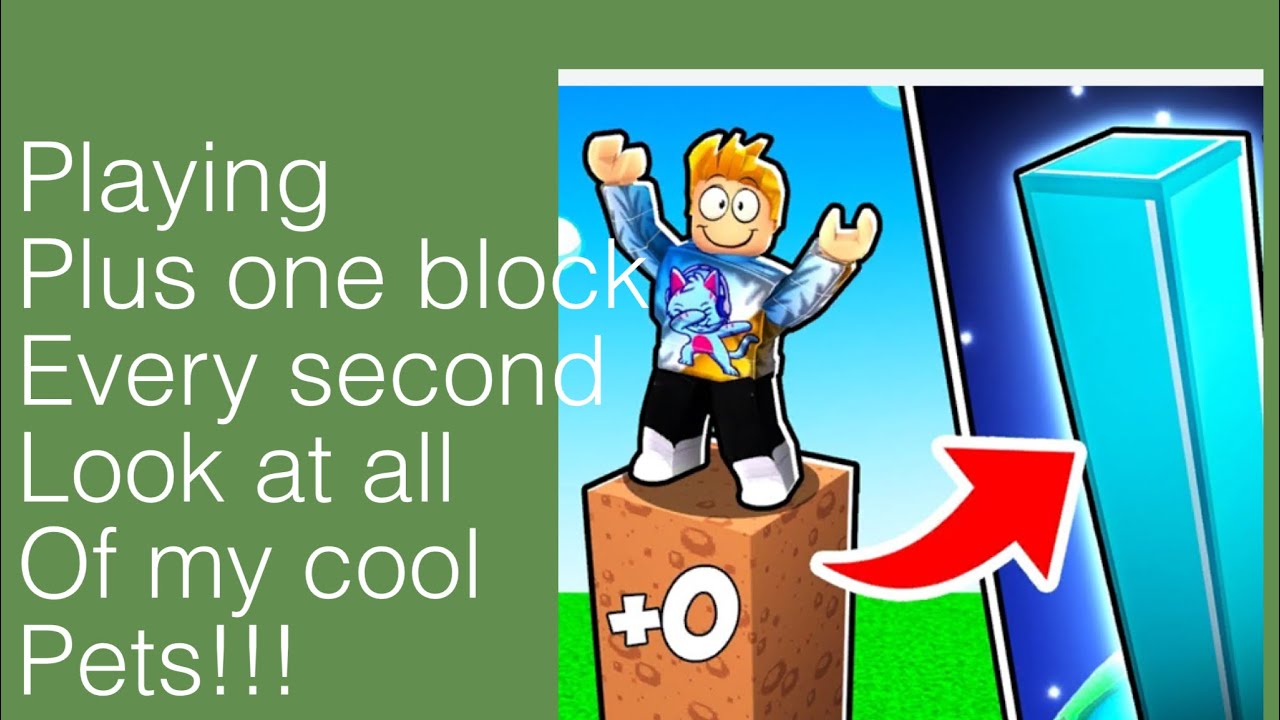 Playing plus one block every second - YouTube
