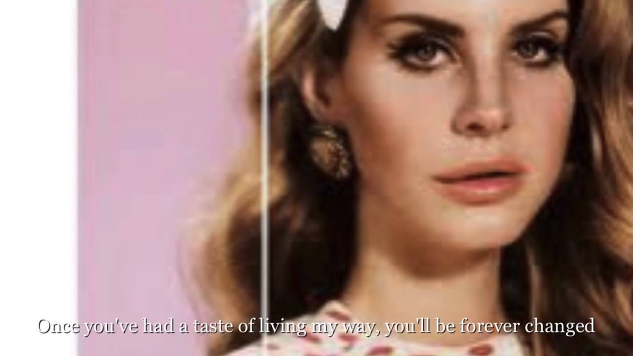 Lana Del Rey dum dum with lyrics - YouTube