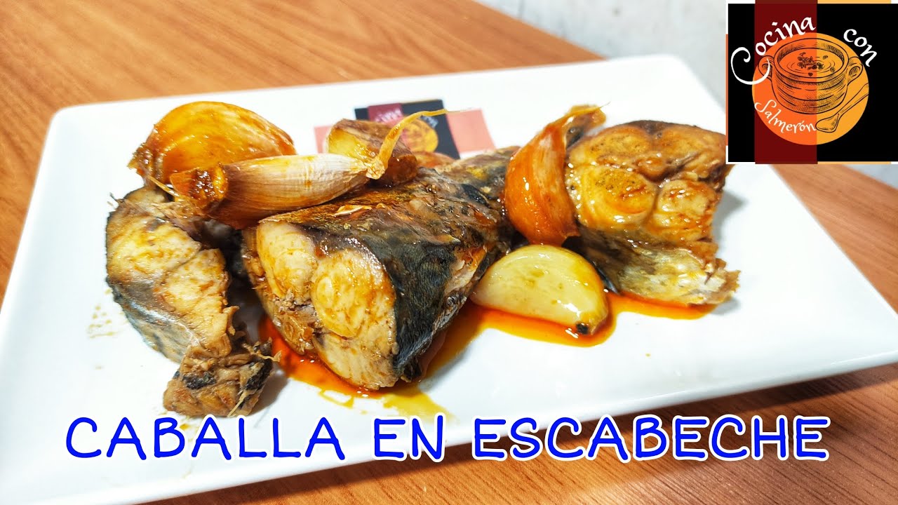 Caballa en escabeche - YouTube