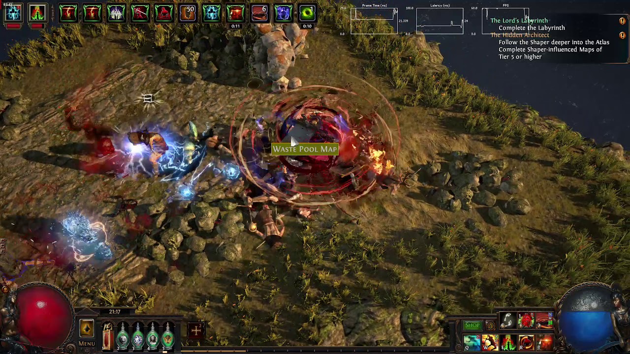 Path of Exile, Shaped Peninsula map - YouTube