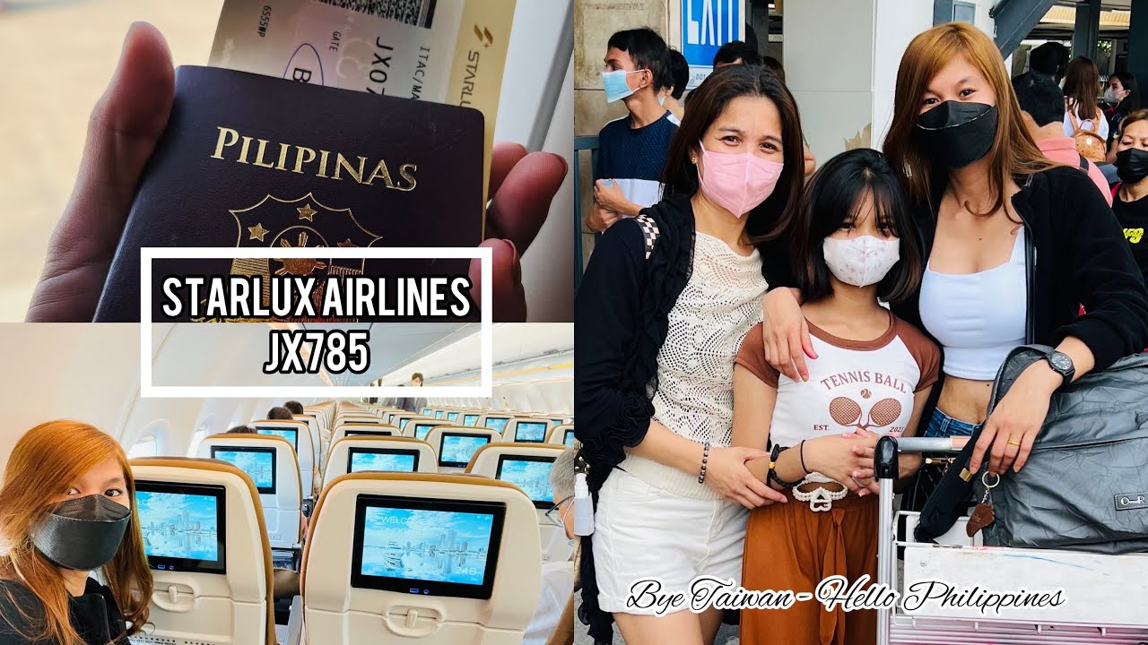Taiwan-Philippines || Starlux Airlines JX785 - YouTube