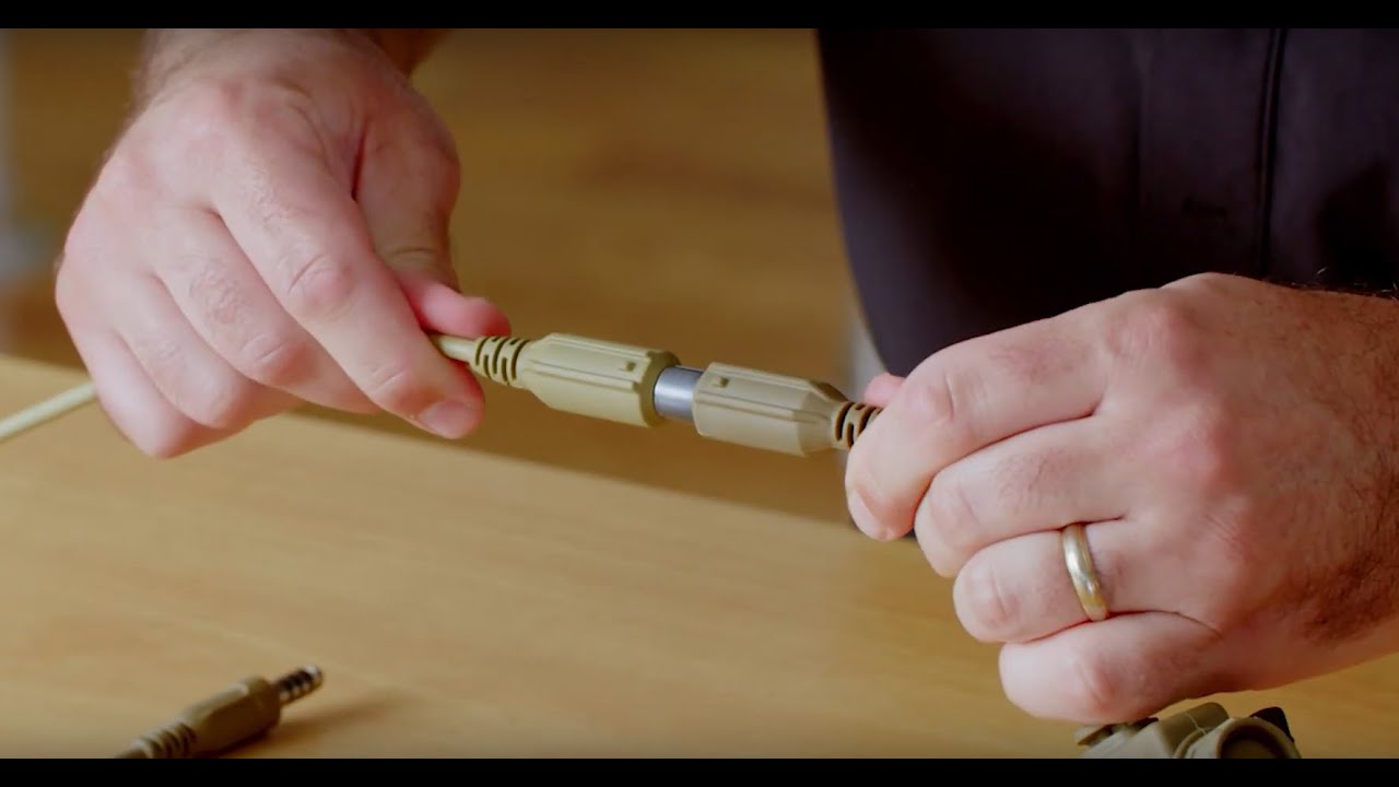 Ops-Core AMP® Communication Headset | Downlead Cable and PTT Options ...