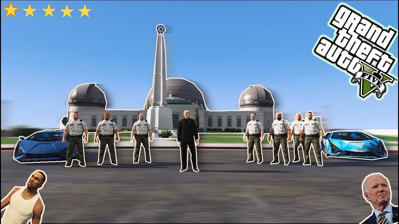 Playing as Donald Trump in GTA 5 - YouTube