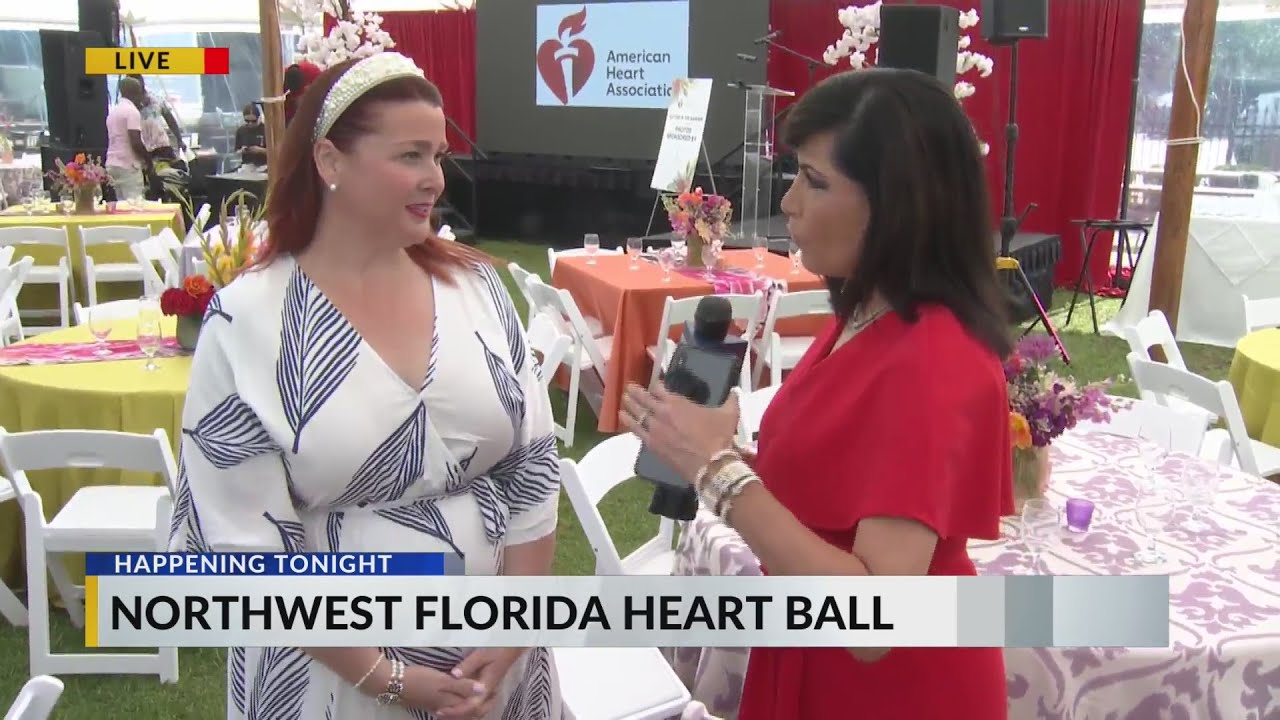 WKRG's Rose Ann Haven emcees 2023 Northwest Florida Heart Ball - YouTube
