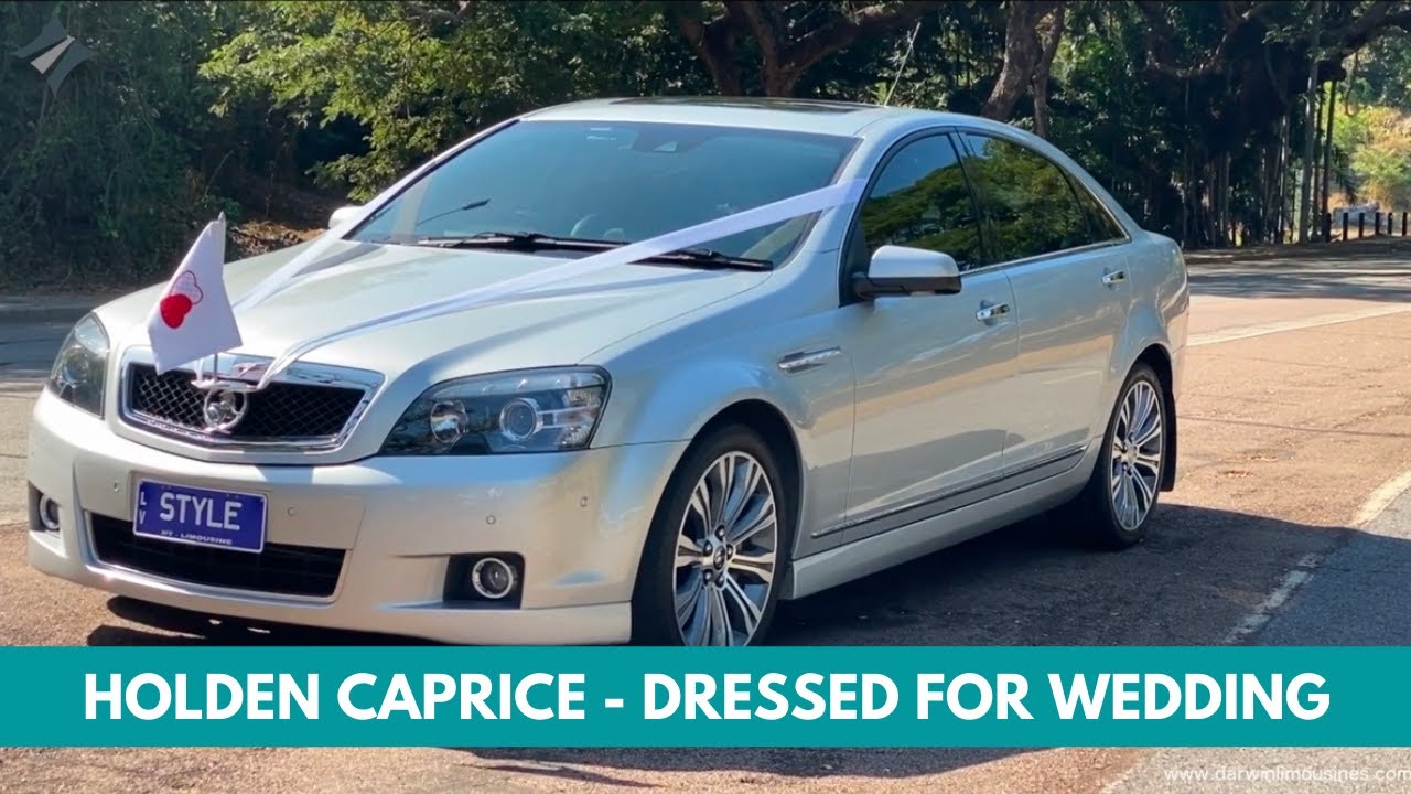 Holden Caprice the perfect wedding limousine. - YouTube