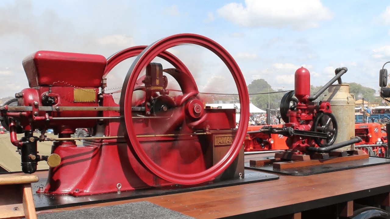 Stationary Engines At Welland Steam Rally 2024 - YouTube