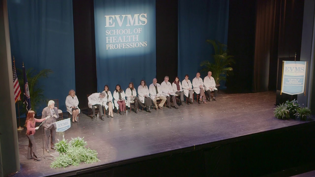 EVMS PA Class of 2020 White Coat Ceremony - YouTube