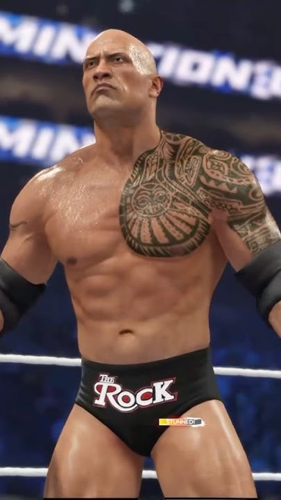 WWE 2k24 (The Rock Destroys Cody Rhodes)#wwe2k24 #therock - YouTube